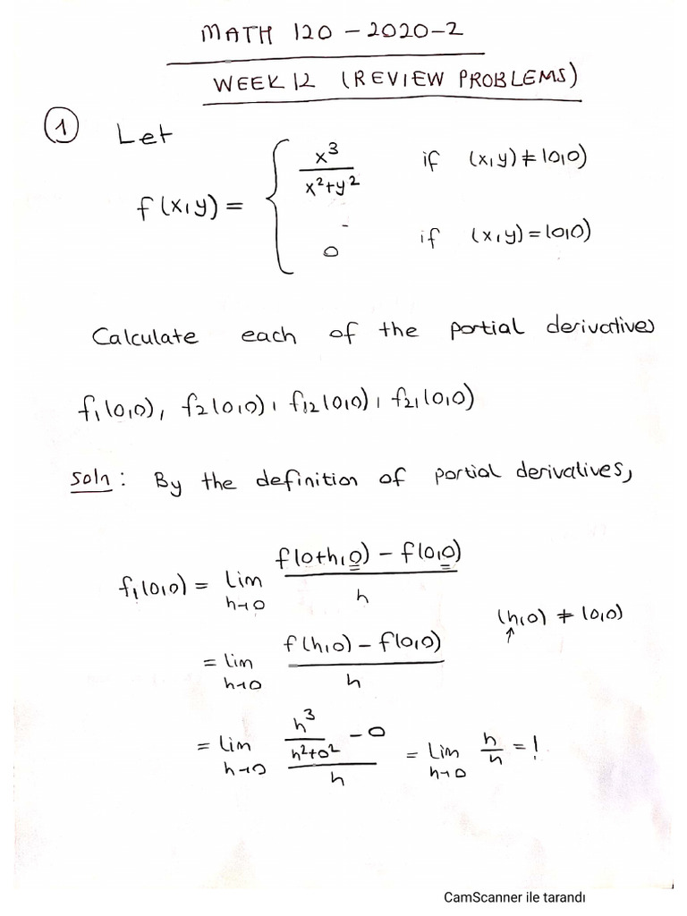 Math 120 Sec 152 153 Week 12 | PDF