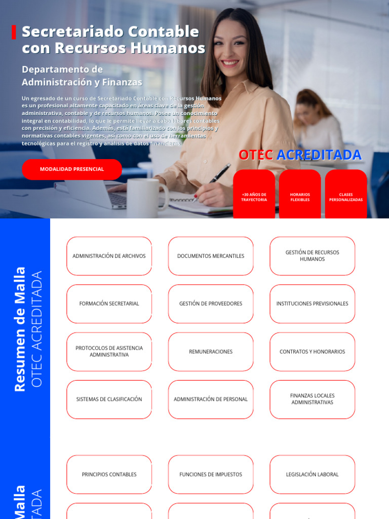 Malla Secretariado Contable | PDF