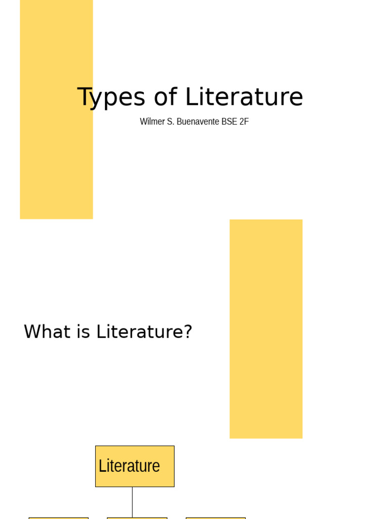 Overview of Literature Types and Forms | PDF