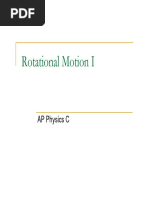 01-Physics (IIT JEE) Rotational Motion Concepts, Formulas, and ...