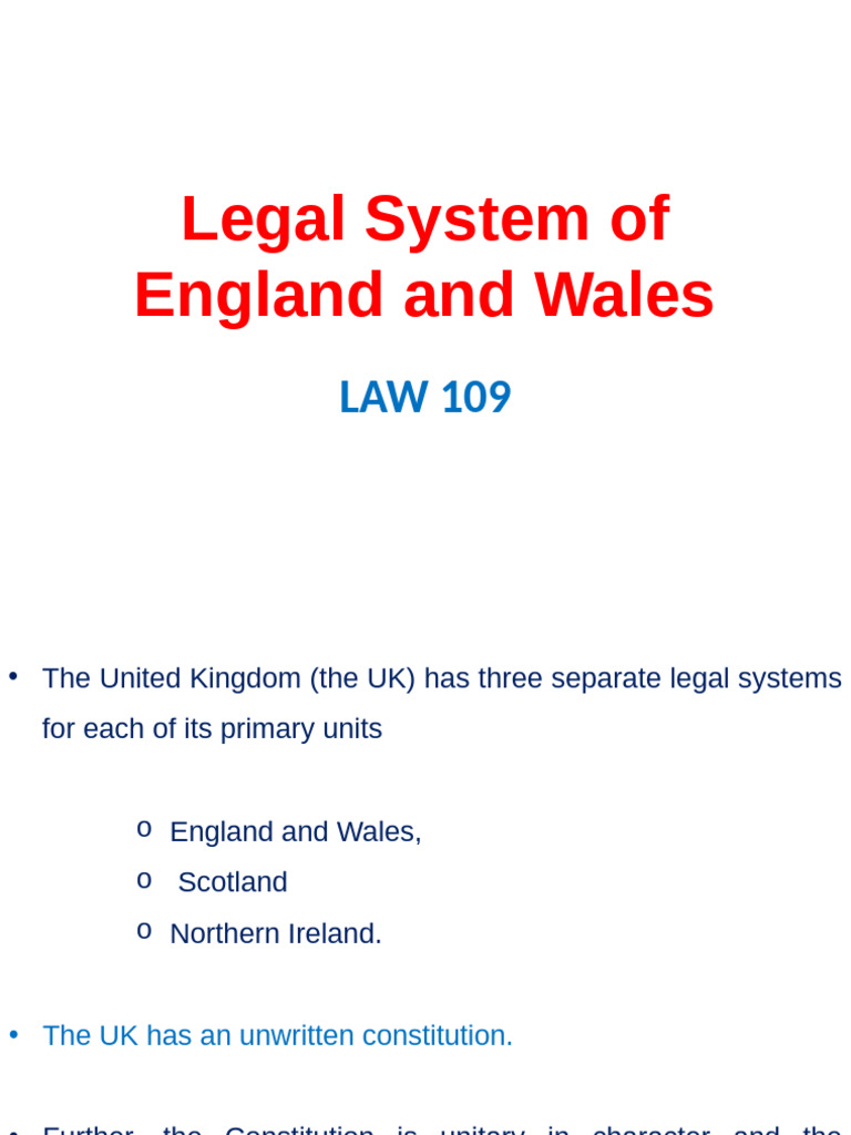 9 Legal System of England and Wales | PDF | Magistrate | Justice