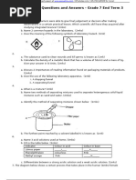 G8 Integrated Science Notes | PDF | Osmosis | Chemical Elements
