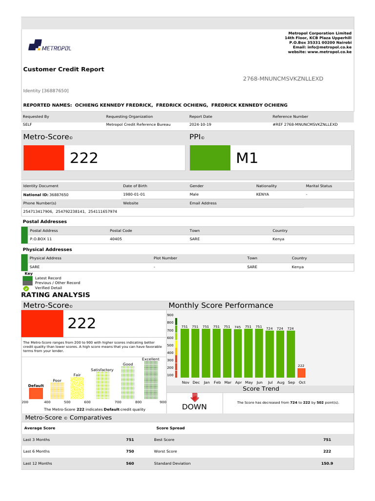 4 Report | PDF | Debt | Arrears