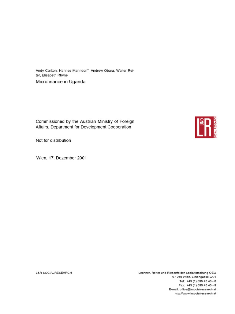 Microfinance | PDF | Microfinance | Poverty