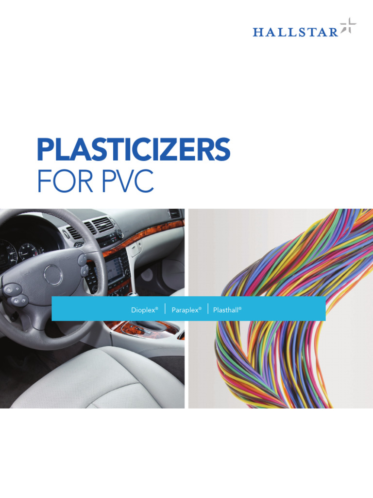 Hallstar Plasticizers For PVC | PDF | Polyvinyl Chloride | Polymers