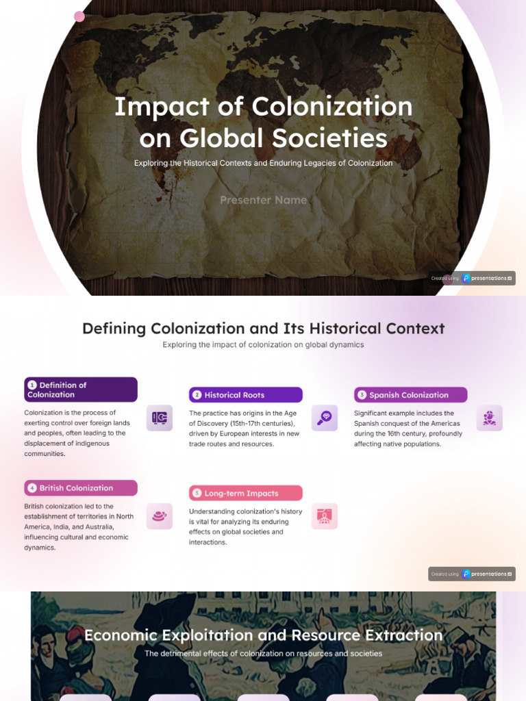 Impact of Colonization On World | PDF