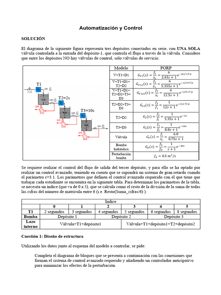 Solución-PEP-2-AyC 2022 | PDF | Teoría de control | Ingeniería de control