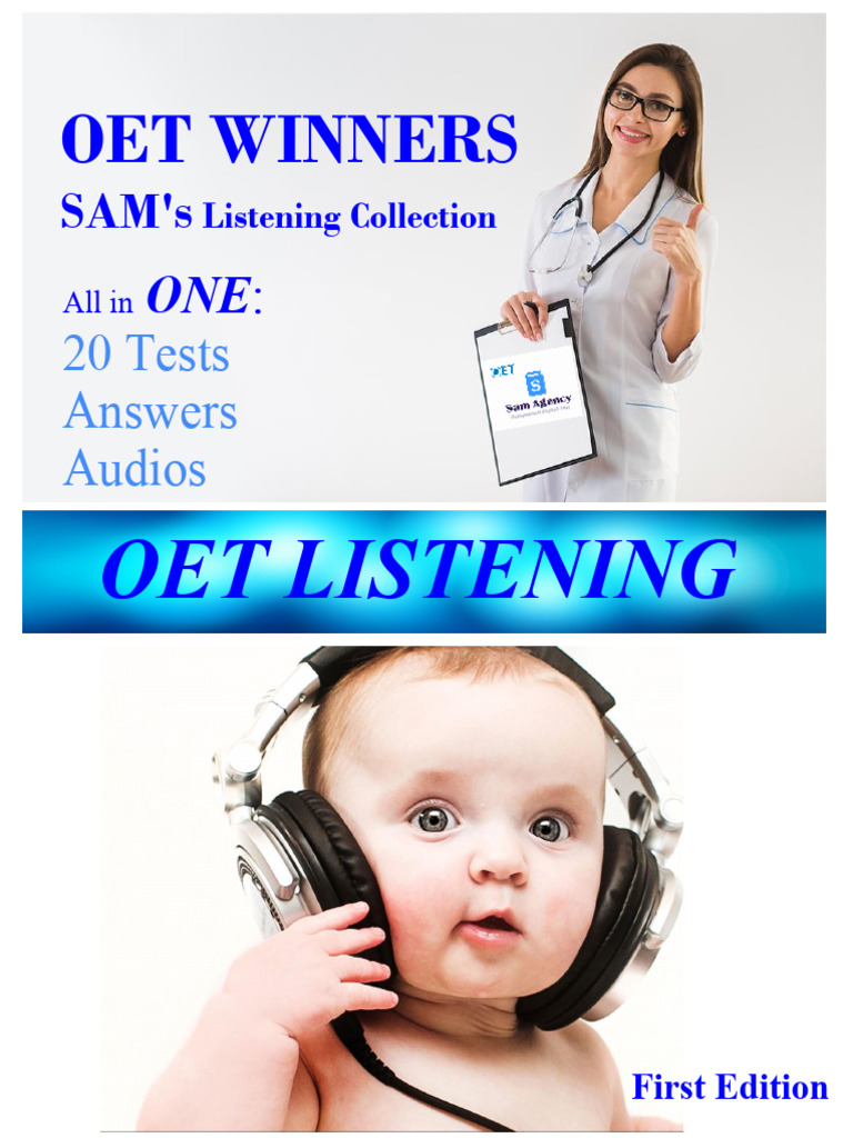 OET Listening Collection: 20 Tests | PDF