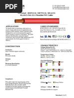 Electrical Cables Size & Current Rating Chart | PDF