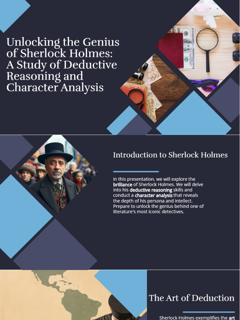 Slidesgo Unlocking The Genius of Sherlock Holmes A Study of Deductive ...