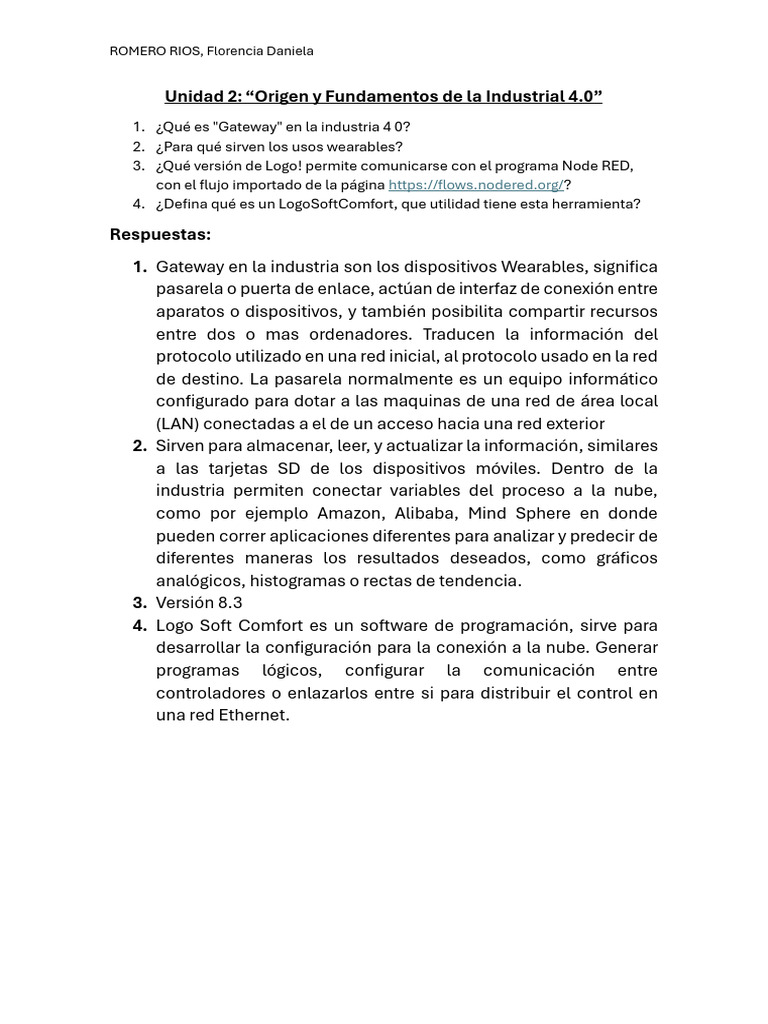Curso UTN - COPIE 4.0 - Romero Rios Florencia D - Info Monografia M1 - U2 | PDF