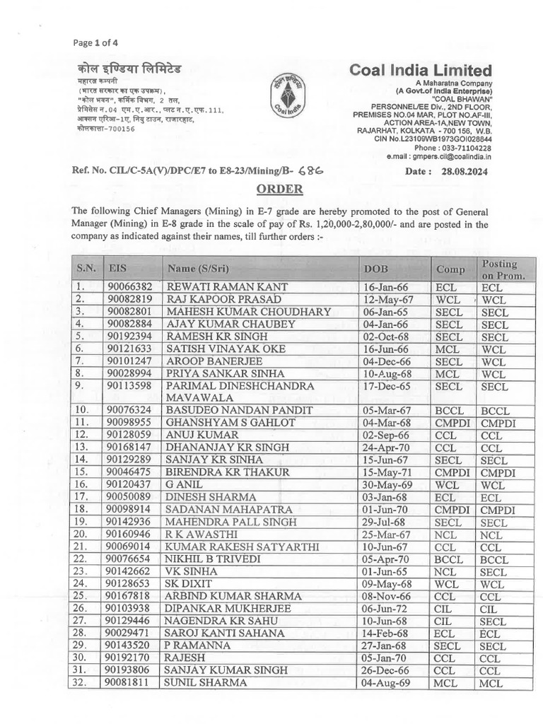E7 To E8 Promotion Orders All Discipline1 | PDF