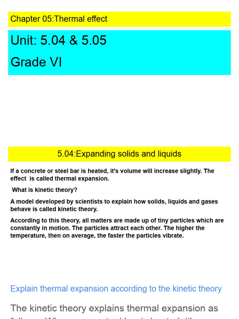 Class VI Chapter 5 - Thermal Effect &chap7.rays and Waves | PDF | Light ...
