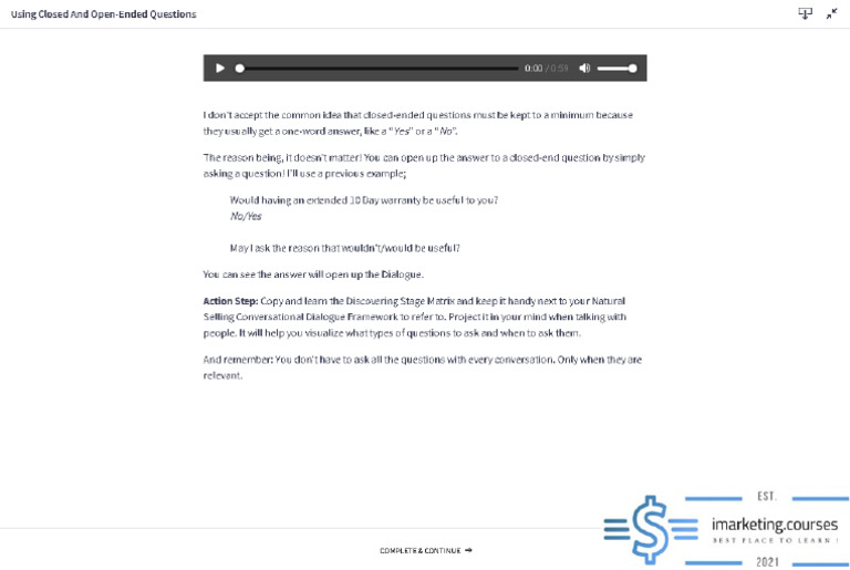 Mastering Closed and Open-Ended Questions | PDF