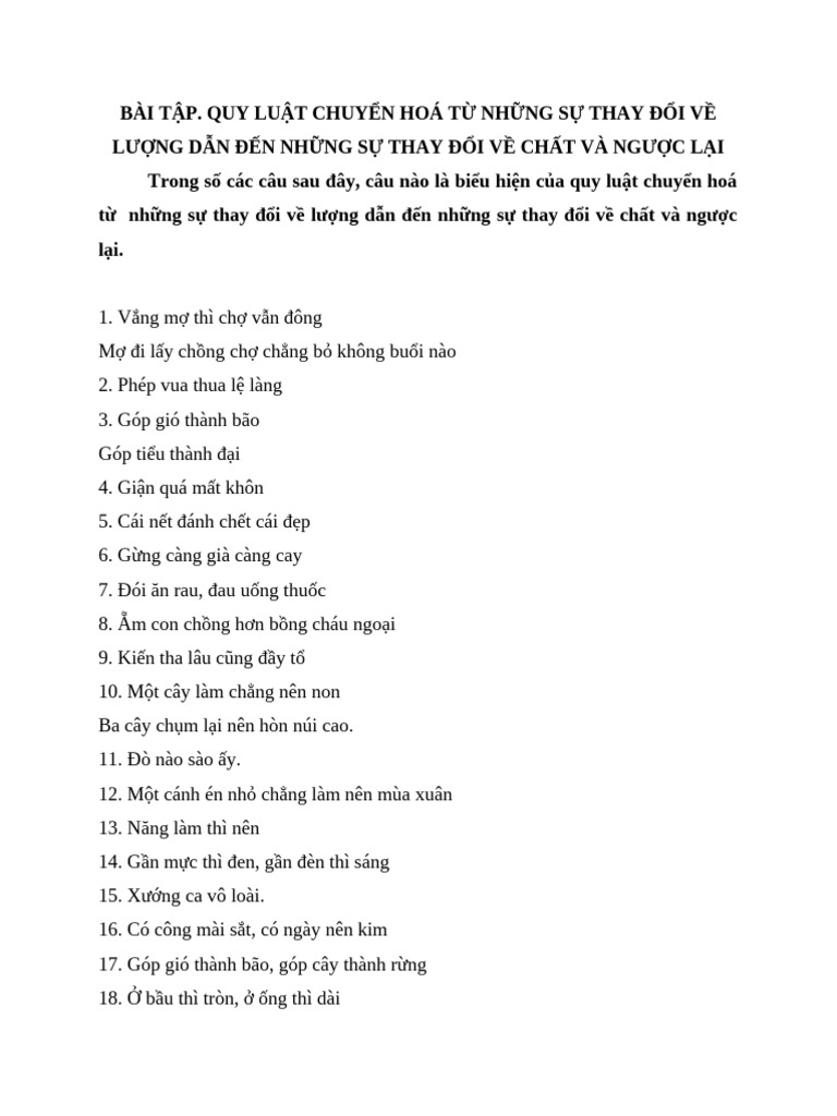 C2.II.2. Quy Luật Lượng Chất | PDF