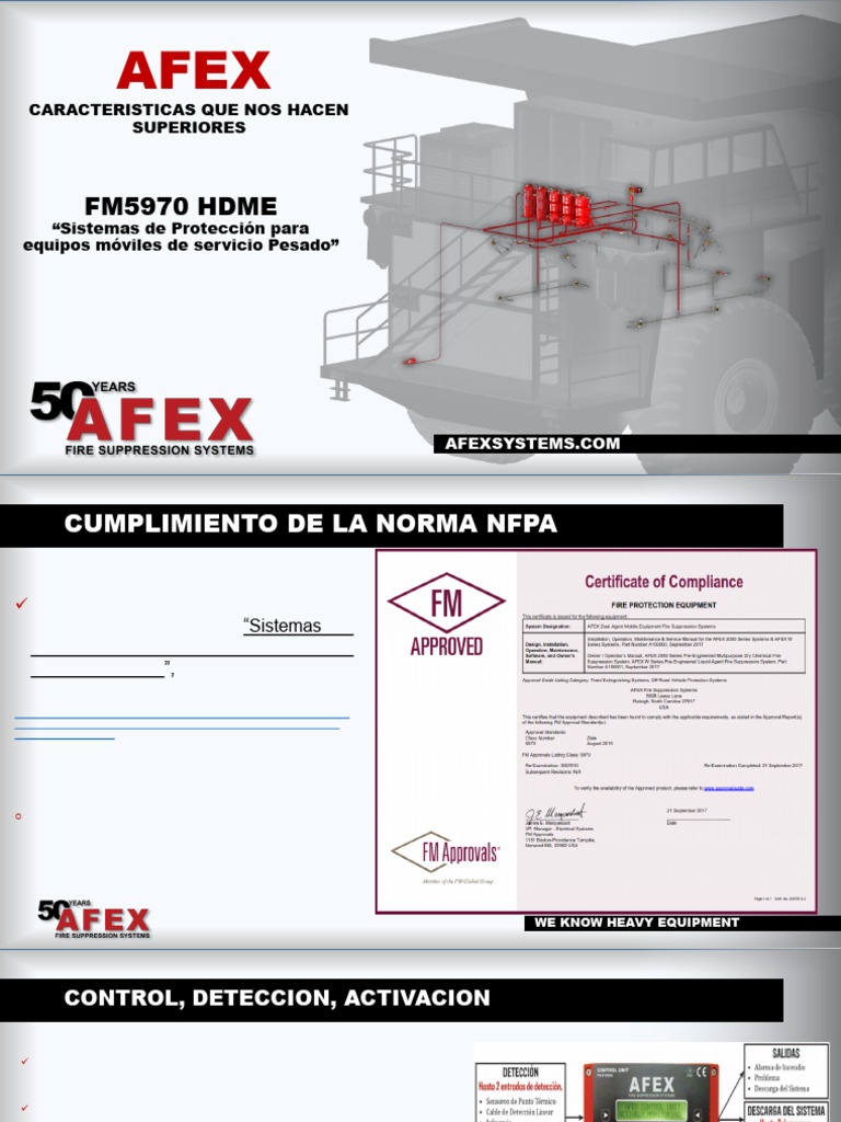 AFEX - Caracteristicas Que Nos Hacen Superiores | PDF | Solenoide | Ingenieria Eléctrica