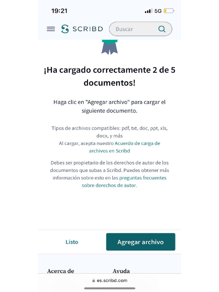 Suba Un Documento Scribd - Jpeg | PDF