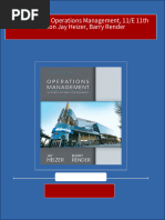 Operations Management 11th Edition by Ja | PDF