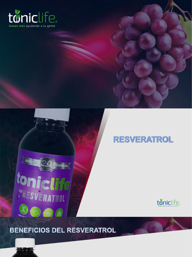 Tonic Life Con Resveratrol | PDF | Hueso | Sistema inmune