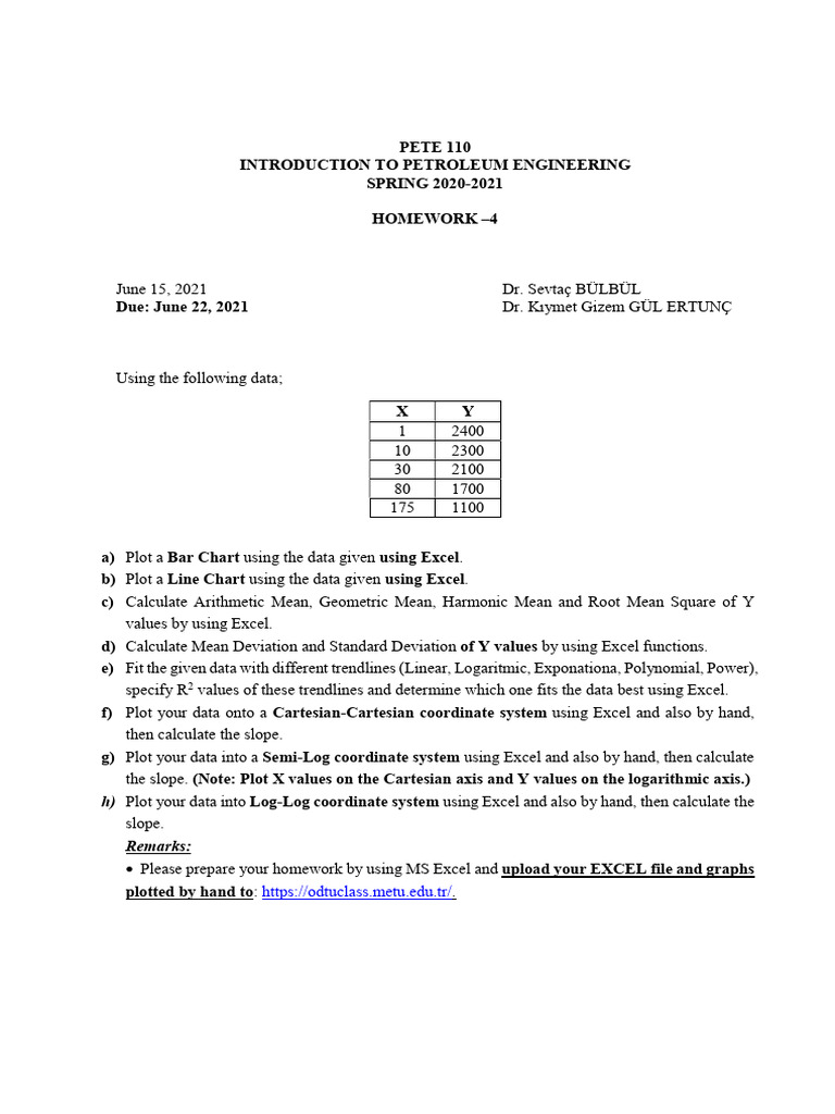 Petroleum Engineering Homework 4 Guide | PDF