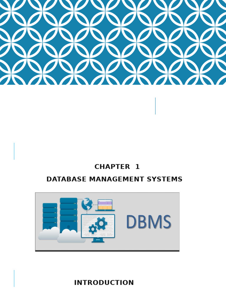 Chapter 1 DBMS (Autosaved) | PDF | Databases | Computer Science