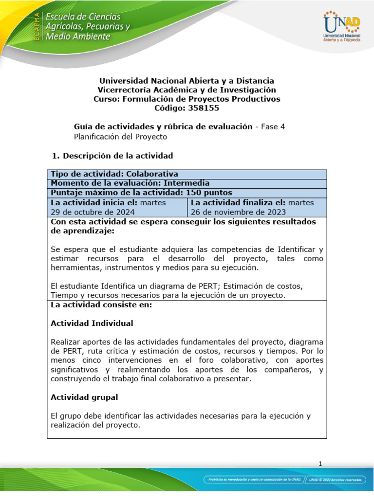 Guia de Actividades y Rúbrica de Evaluación - Unidad 2 - Fase 4 ...