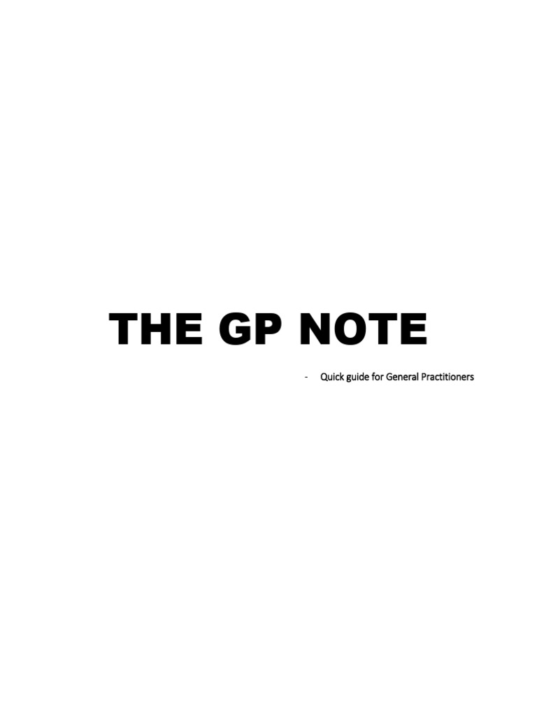 GP Book Final | PDF | Wound | Burn