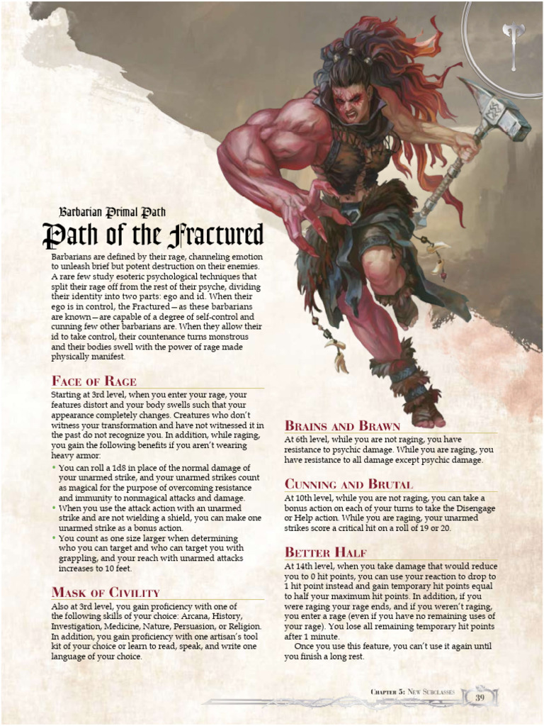 Fractured Barbarian | PDF