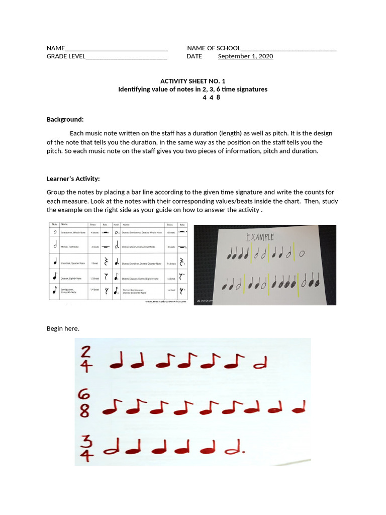 Personal Development Plan | PDF | Rhythm And Meter | Music Theory