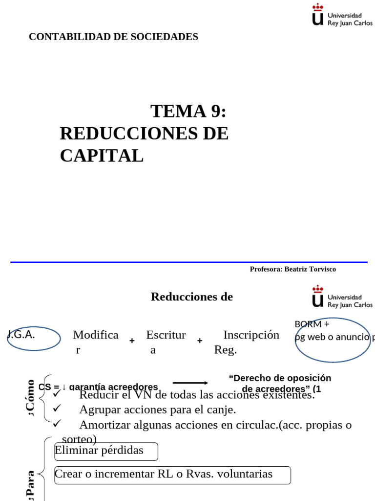 T-9 Reducciones | PDF | Contabilidad | Servicios financieros