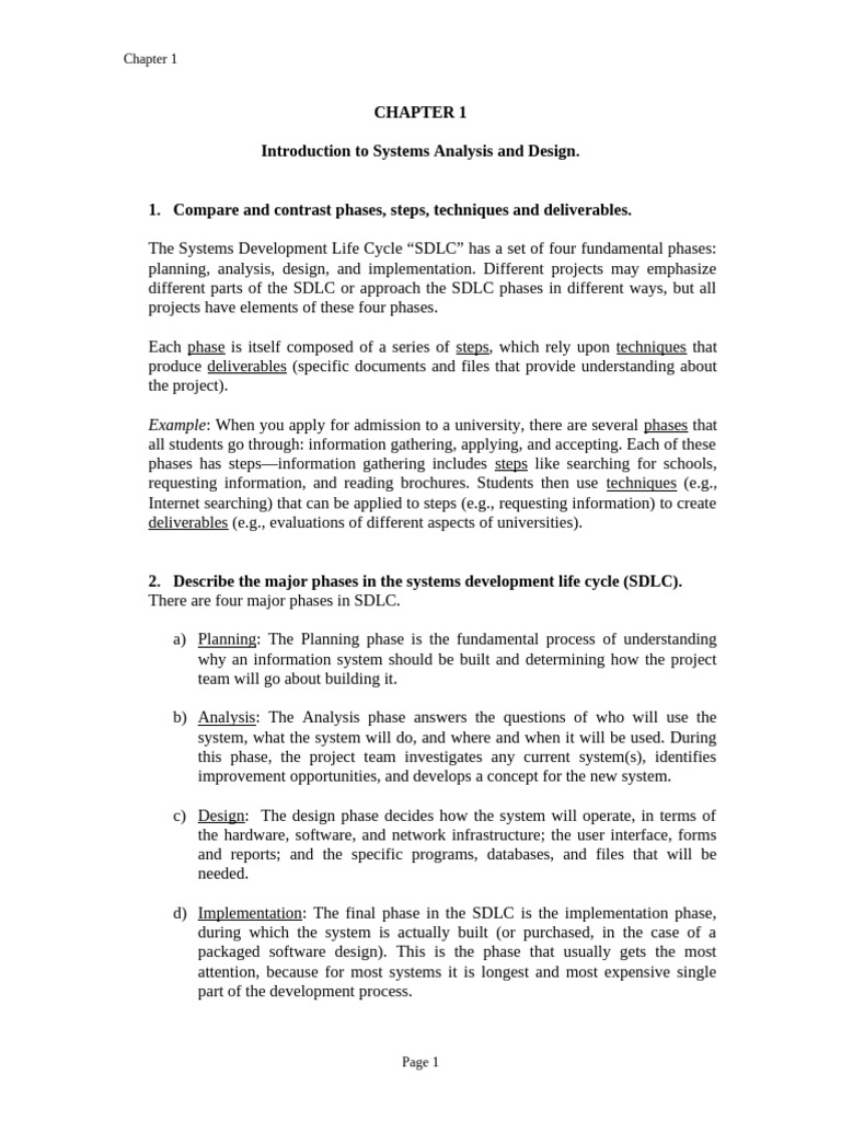 Overview of Systems Development Life Cycle | PDF | Software Development Process | Software ...