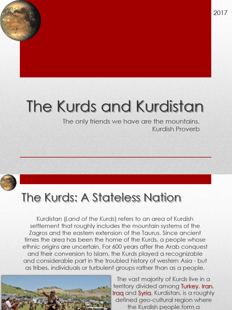 The Kurds and Kurdistan 2017 | PDF | Kurds | Iraqi Kurdistan