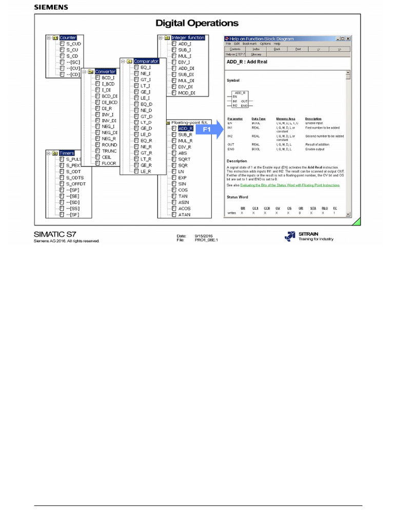 Course HMI Training Siemens | PDF | Binary Coded Decimal | Bit
