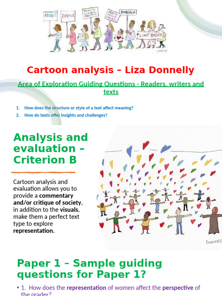 Liza Donnelly Cartoon Analysis | PDF | Cartoon | Image