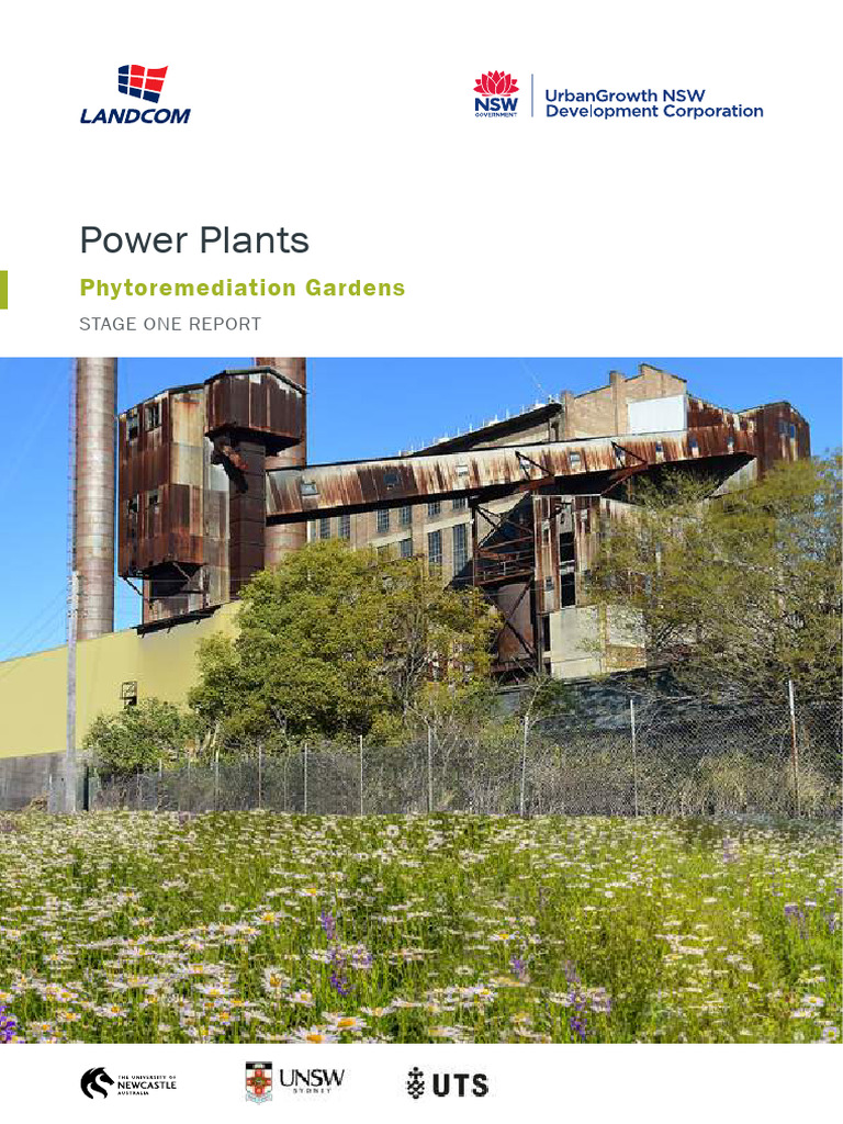 Power Plants Phytoremediation Gardens Compressed | PDF | Environmental ...