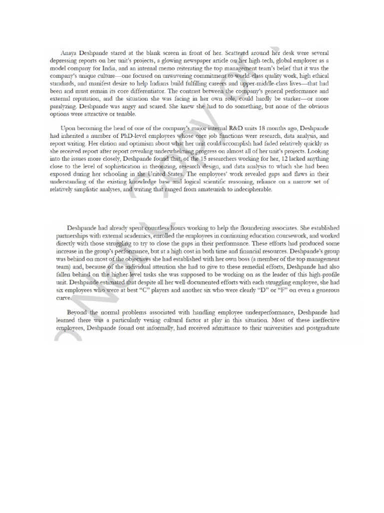 HRM 360 Case 1 | PDF