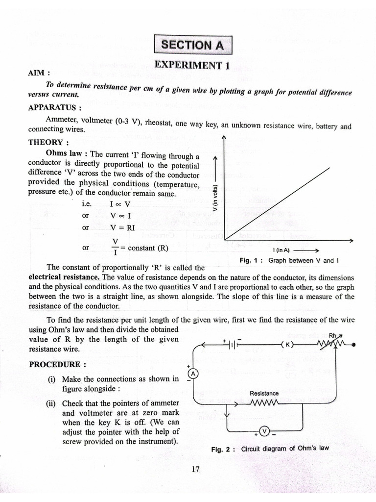 12 Experiment - 1 | PDF