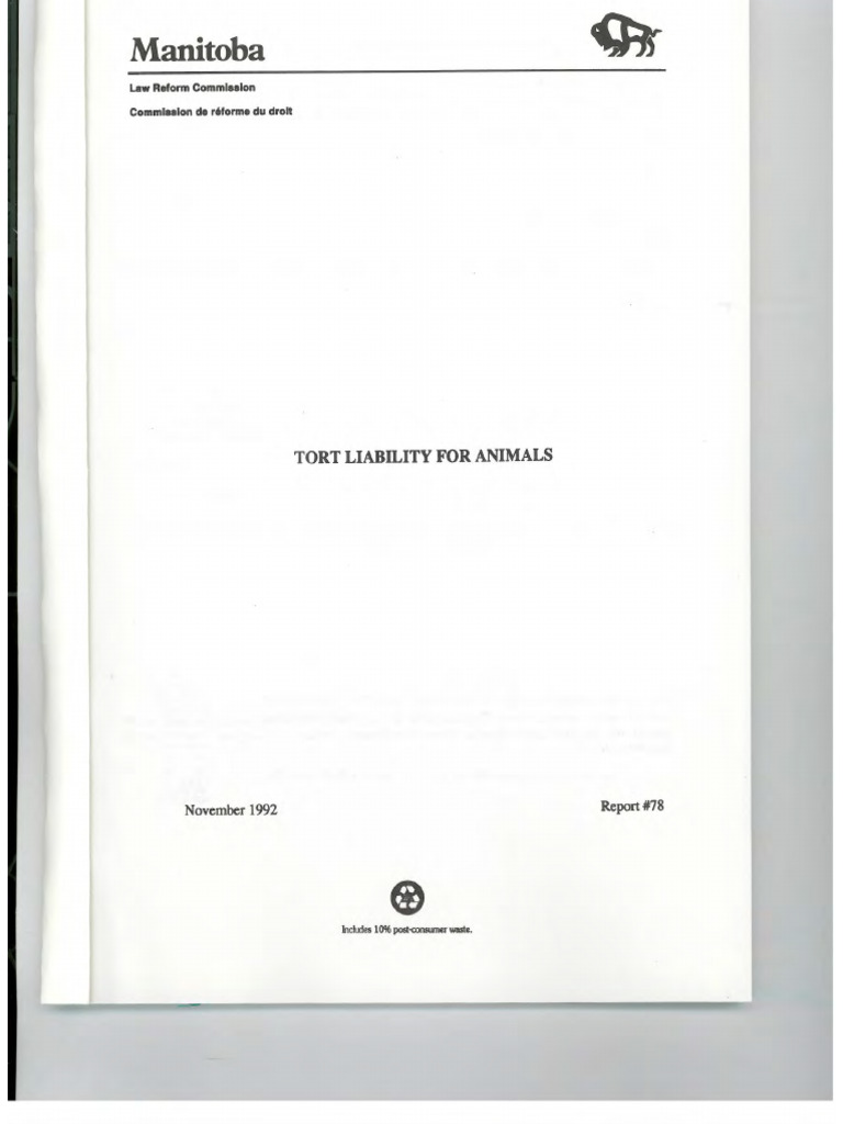 Animal Liability | PDF