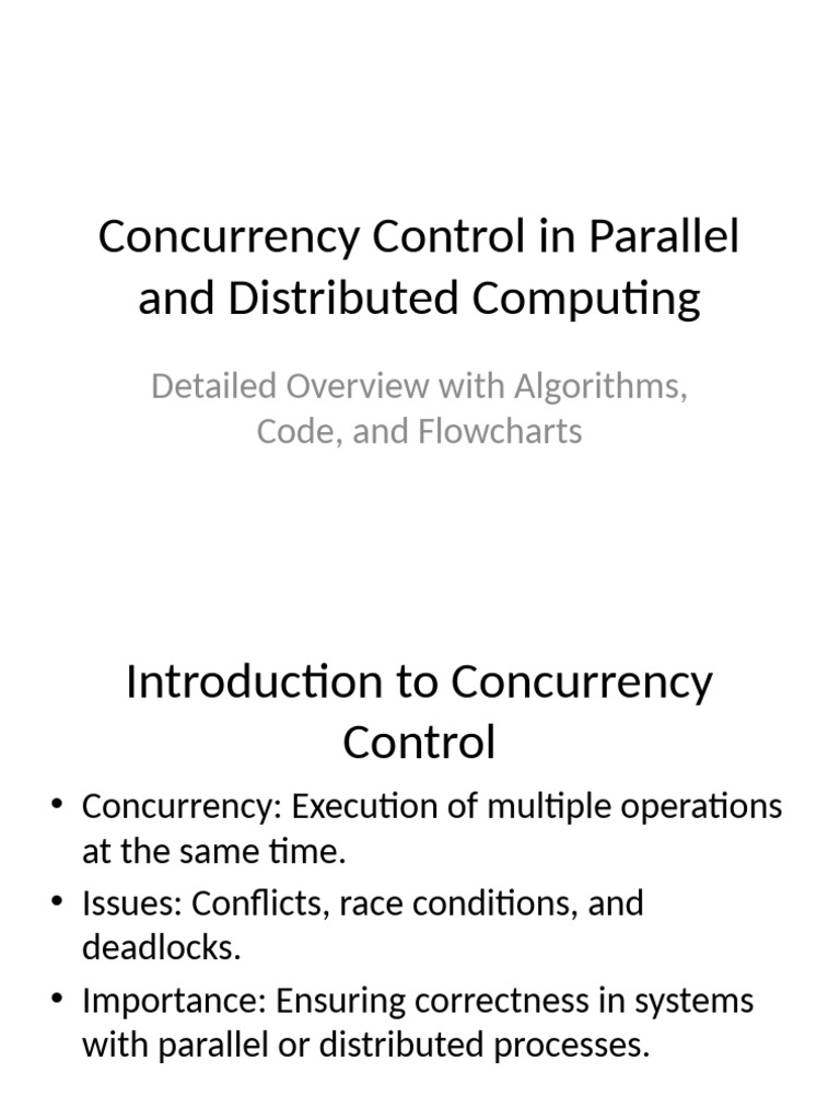 Concurrency Control | PDF | Operating System Technology | Data