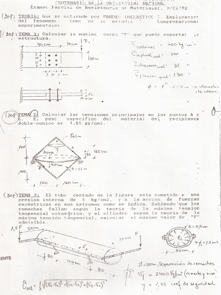 Temario 1990 1er Parcial Pract | PDF