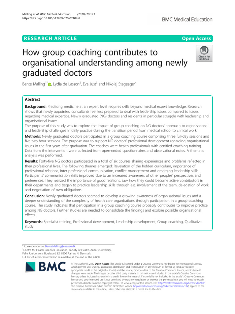 Group Coaching | PDF | Leadership | Creative Commons