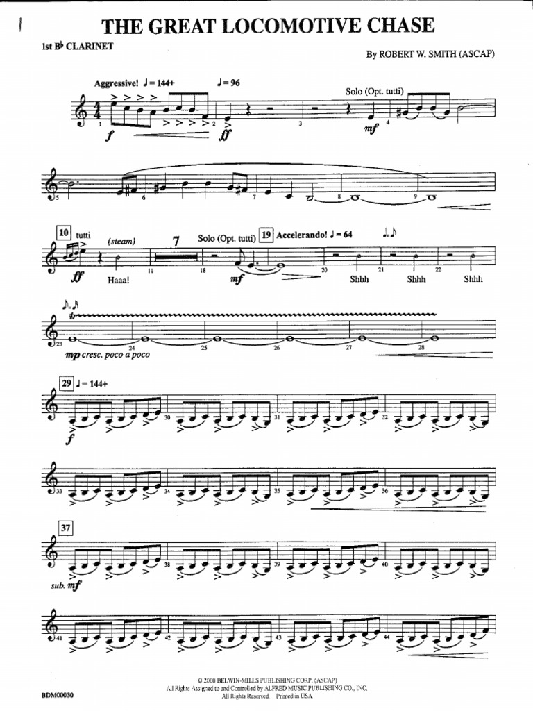 Clarinet 1 | PDF