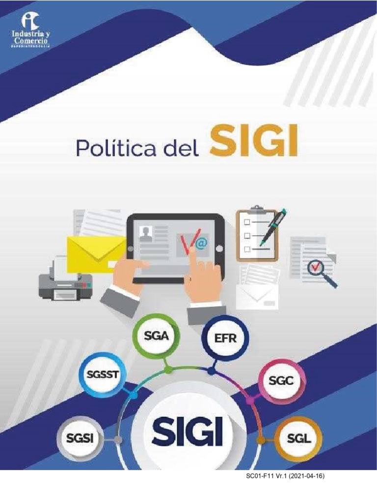 Politica Del SIGI | PDF | Laboratorios | Seguridad de información