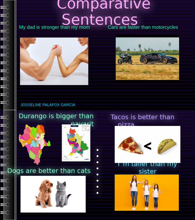 Comparative Sentences | PDF