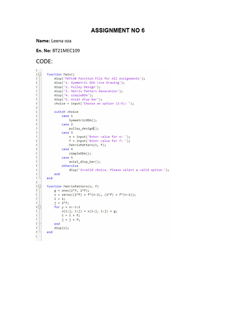 Bt21mec109 Asg 06 | PDF