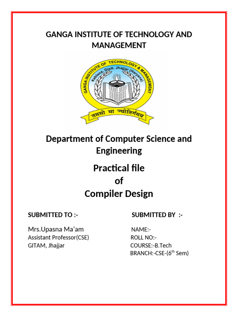 CD Practical File | PDF | Parsing | String (Computer Science) CD Practical File | PDF | Parsing | String (Computer Science)