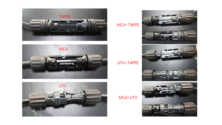CanadianSolar - Connector Compatibility (UTX T4 and MC4) | PDF