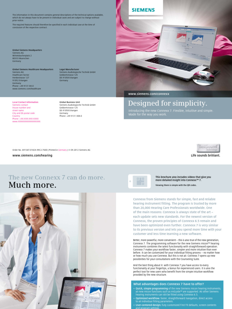 Connexx 7 Brochure | PDF | Page Layout | Computing