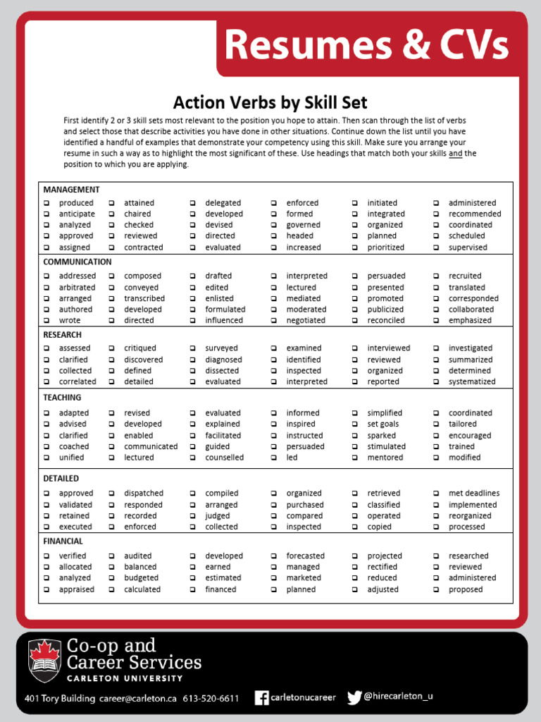 Action Verbs 2 | PDF | Cognition
