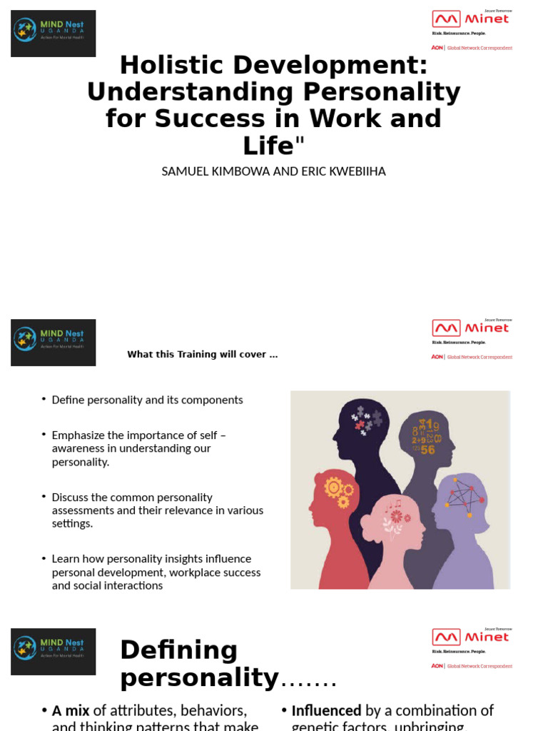 Personality Presentation Final | PDF | Personal Development | Leadership